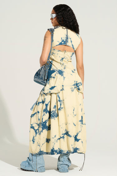 STREET STYLE ACID WASH MAXI DRESS – AKIRA
