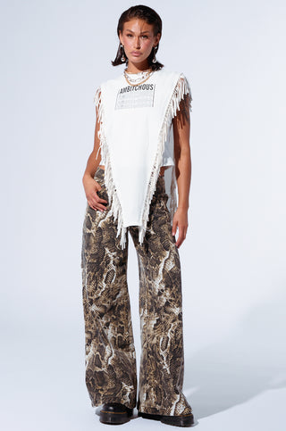 RUN AWAY SNAKE PANT – AKIRA