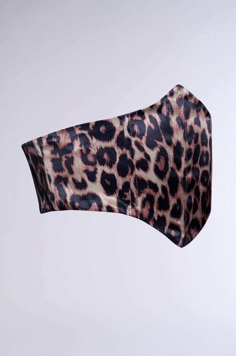 IN THE WILD SATIN CHEETAH BELT – AKIRA