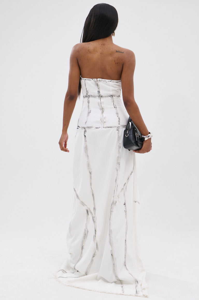 COVER STAR DENIM MAXI DRESS – AKIRA