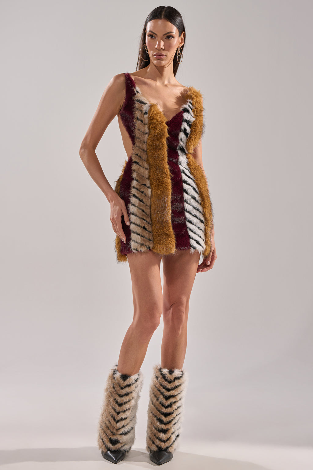 ANIMALISTIC MINI DRESS – AKIRA