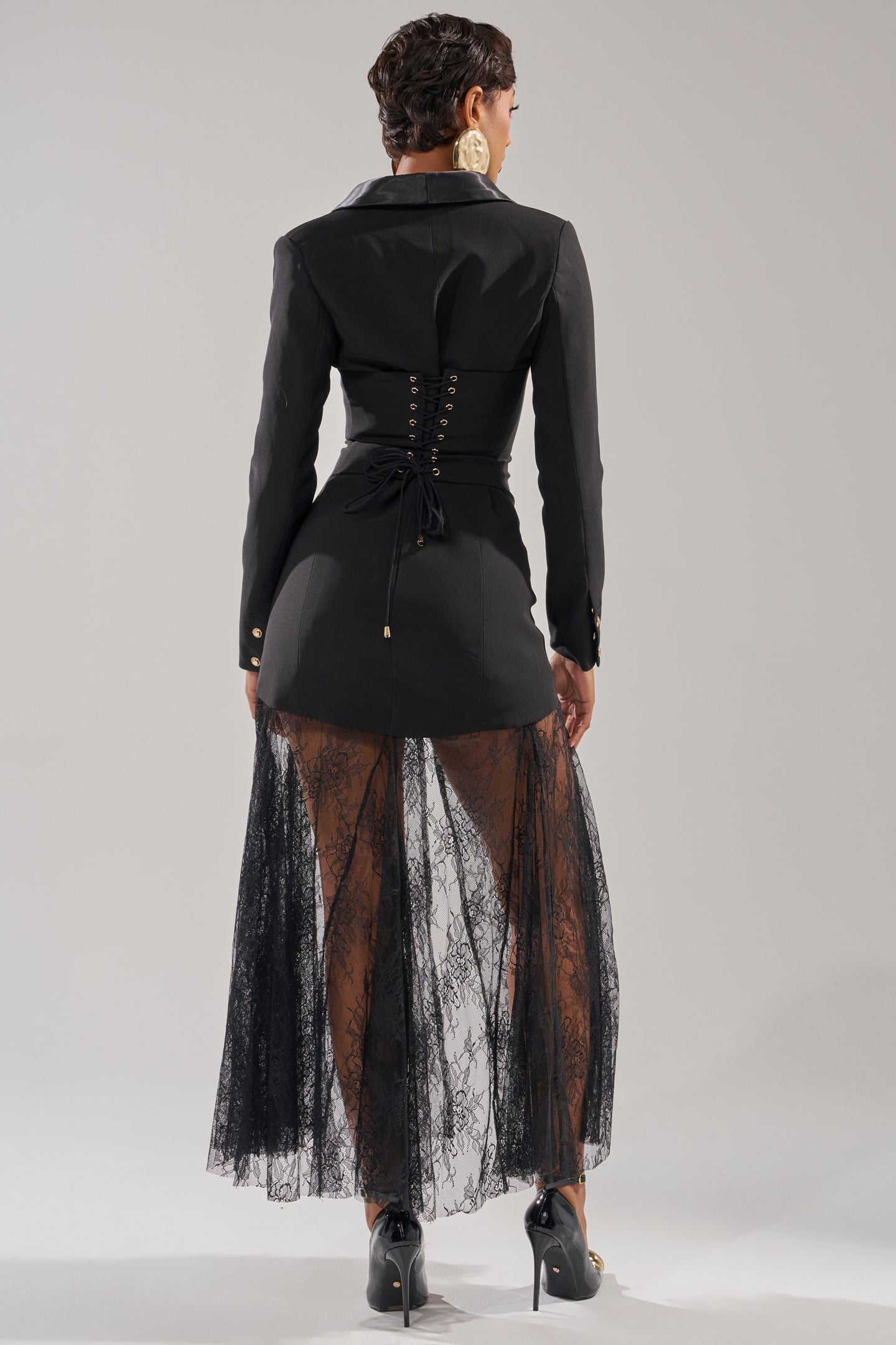 OK BOSS LADY BLAZER MAXI DRESS – AKIRA