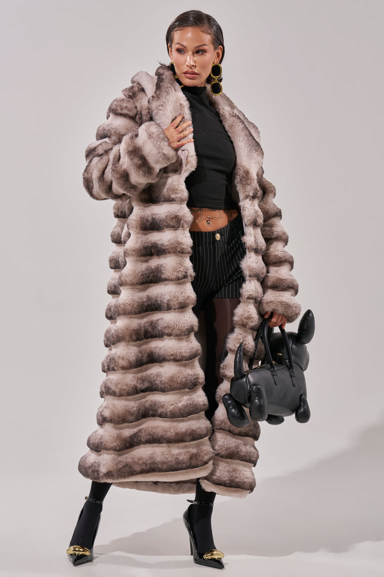 FAIRBANKS MAXI FAUX FUR – AKIRA