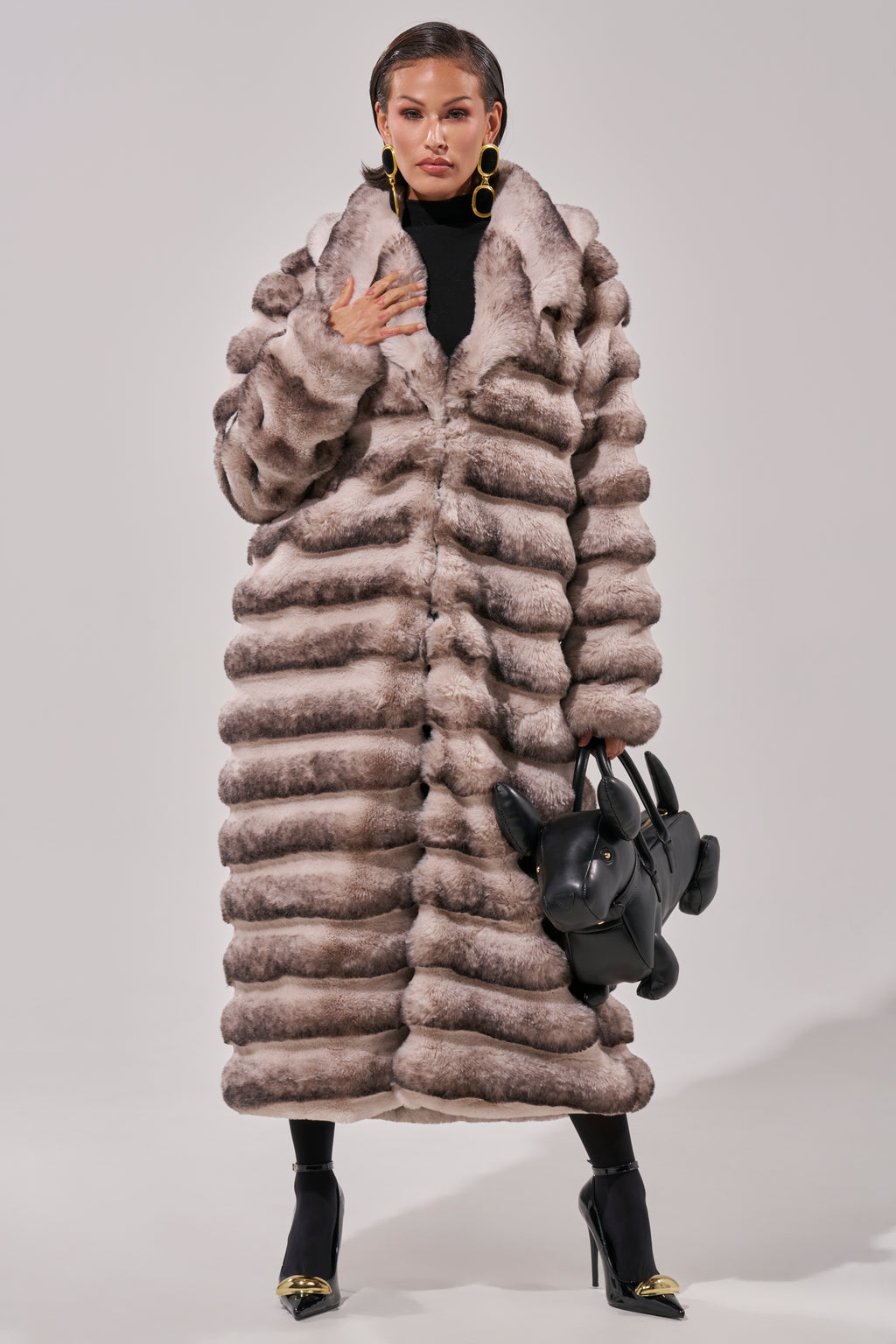 FAIRBANKS MAXI FAUX FUR – AKIRA