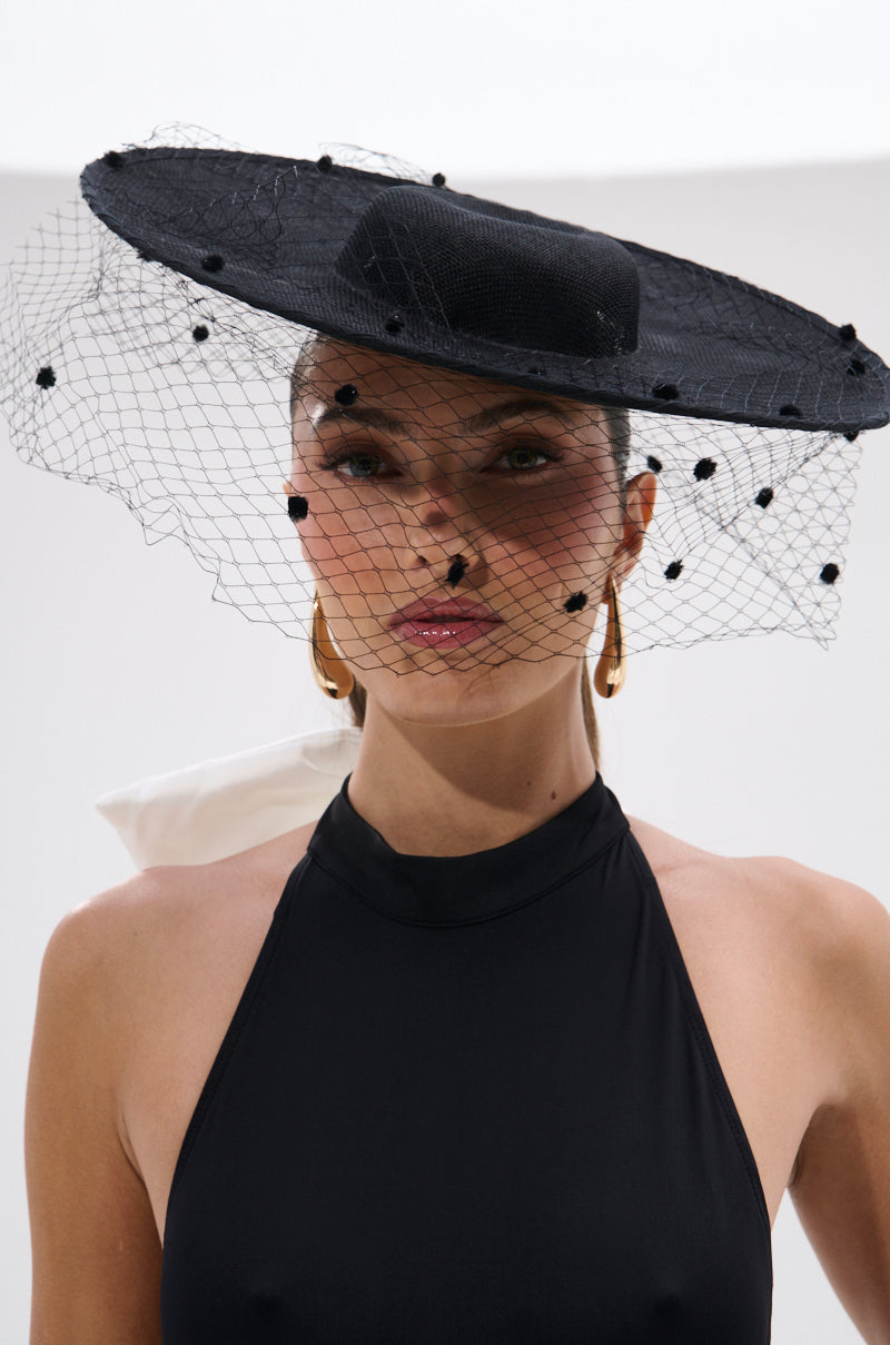 SEE THRU YOU EDITORIAL CLIP ON HAT – AKIRA
