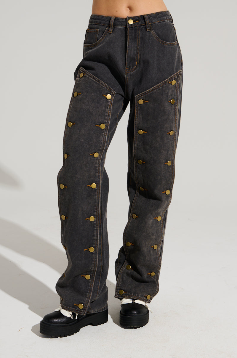 UNBUTTON ME DENIM JEANS – AKIRA