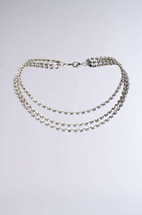 BIG STEPPA RHINESTONE SHOE CHAIN – AKIRA