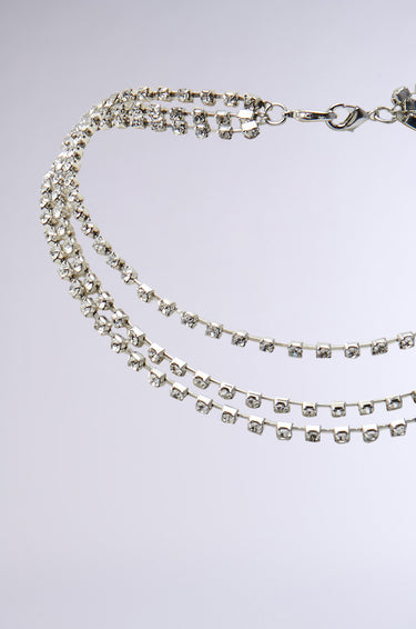 BIG STEPPA RHINESTONE SHOE CHAIN – AKIRA