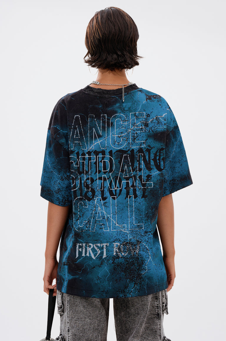 ANCESTRAL FURY OVERSIZED GRAPHIC TEE – AKIRA
