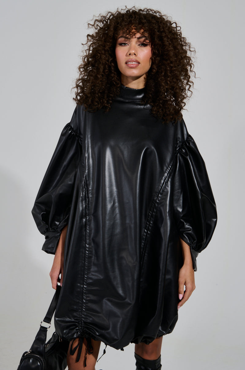 I NEED SOME SPACE PU MINI DRESS – AKIRA