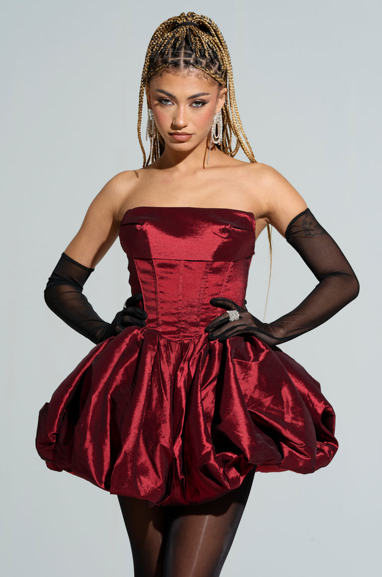 ADORE YOU WOVEN MINI DRESS – AKIRA