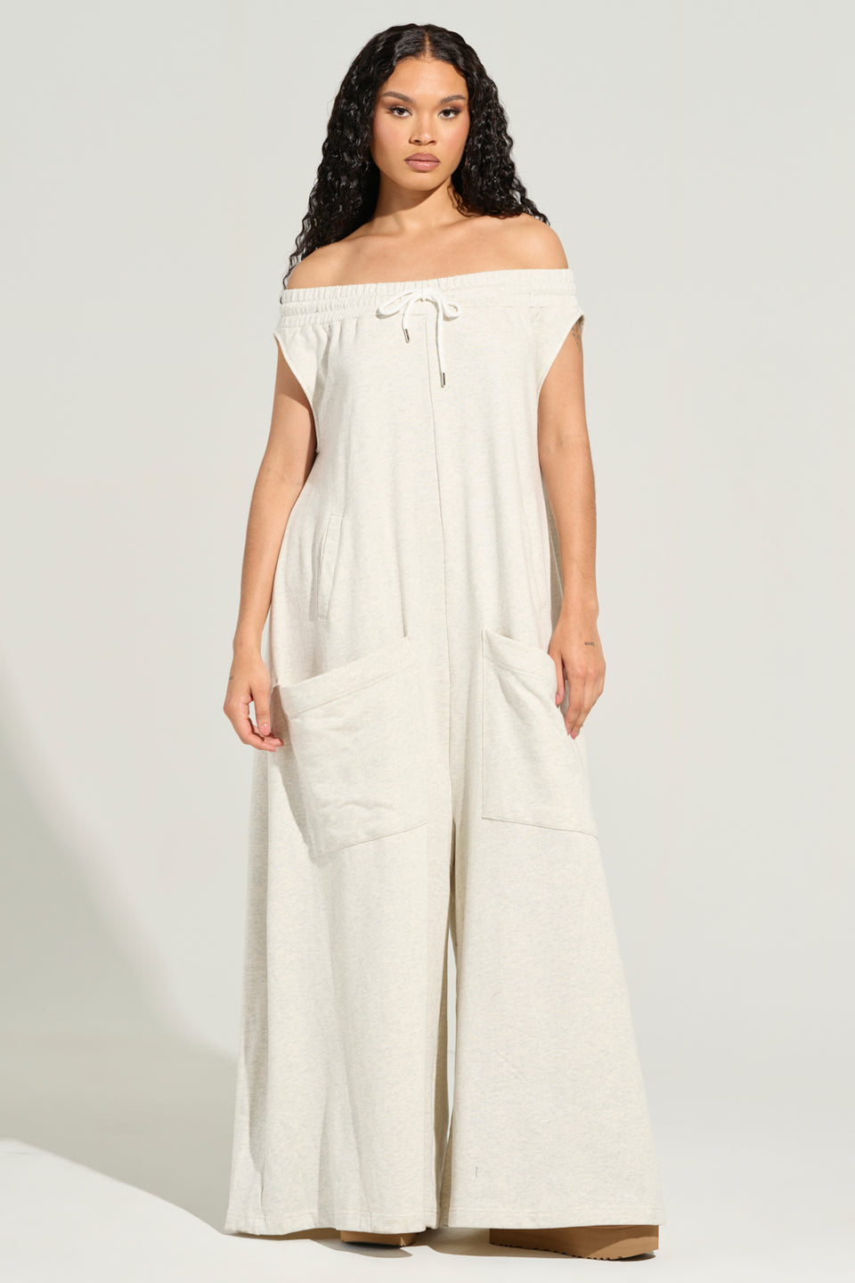 YA YOU THOUGHT FRENCH TERRY JUMPSUIT – AKIRA