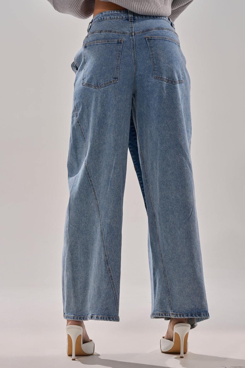 COVERED UP RELAXED DENIM PANT – AKIRA