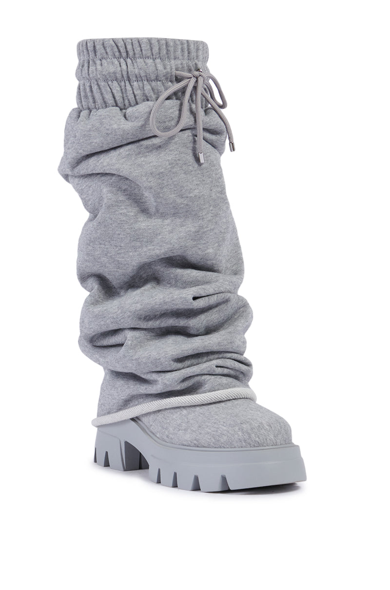 AZALEA WANG JETSETTER GRAY BOOTIE – AKIRA