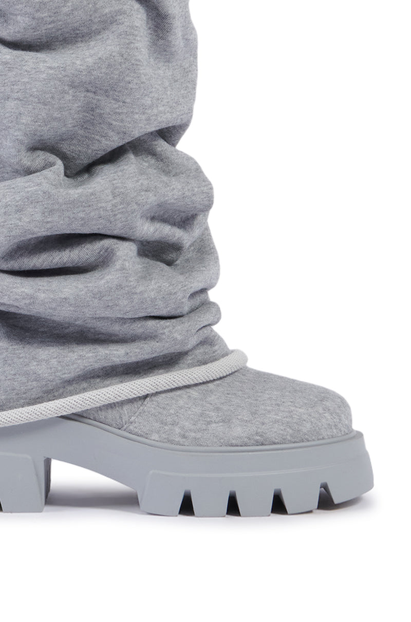 AZALEA WANG JETSETTER GRAY BOOTIE – AKIRA