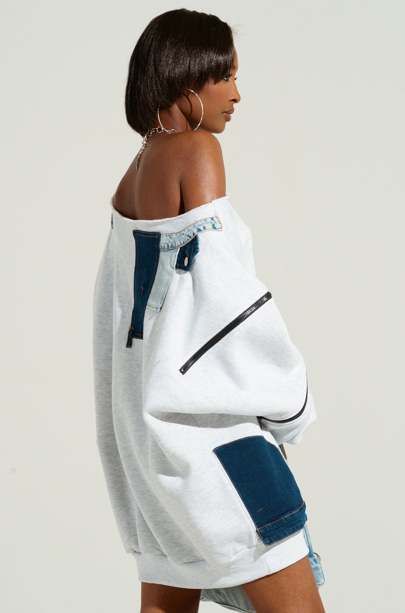 ADIRA MINI SWEATER DRESS – AKIRA