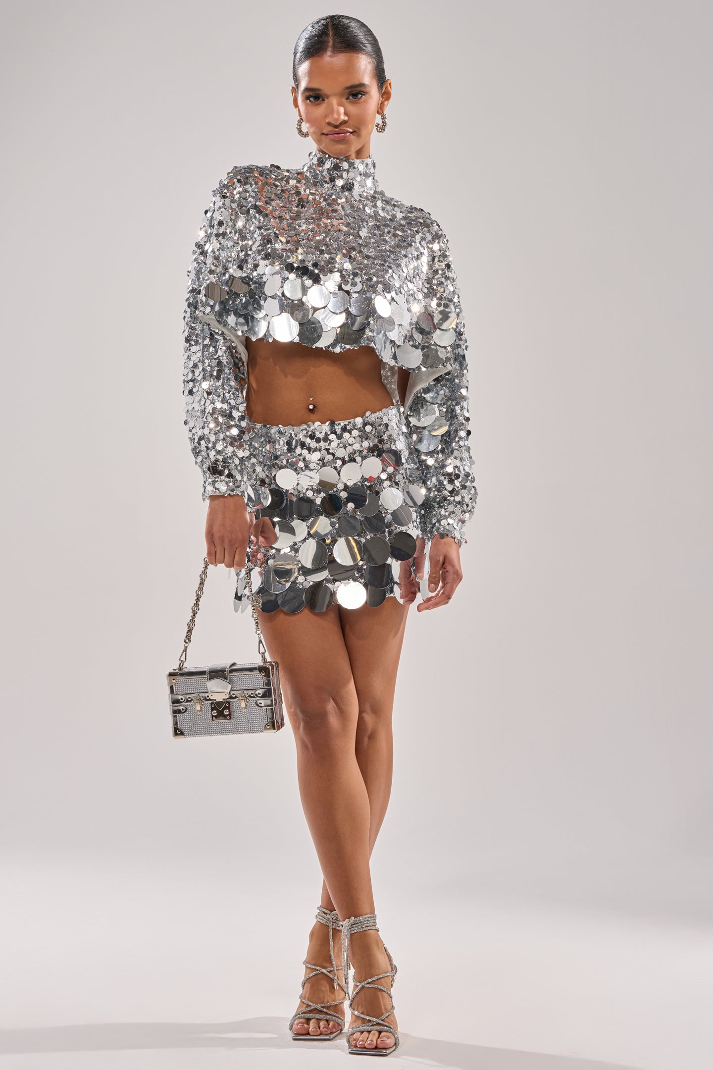 HOLIDAY BLING SEQUIN BLOUSE – AKIRA