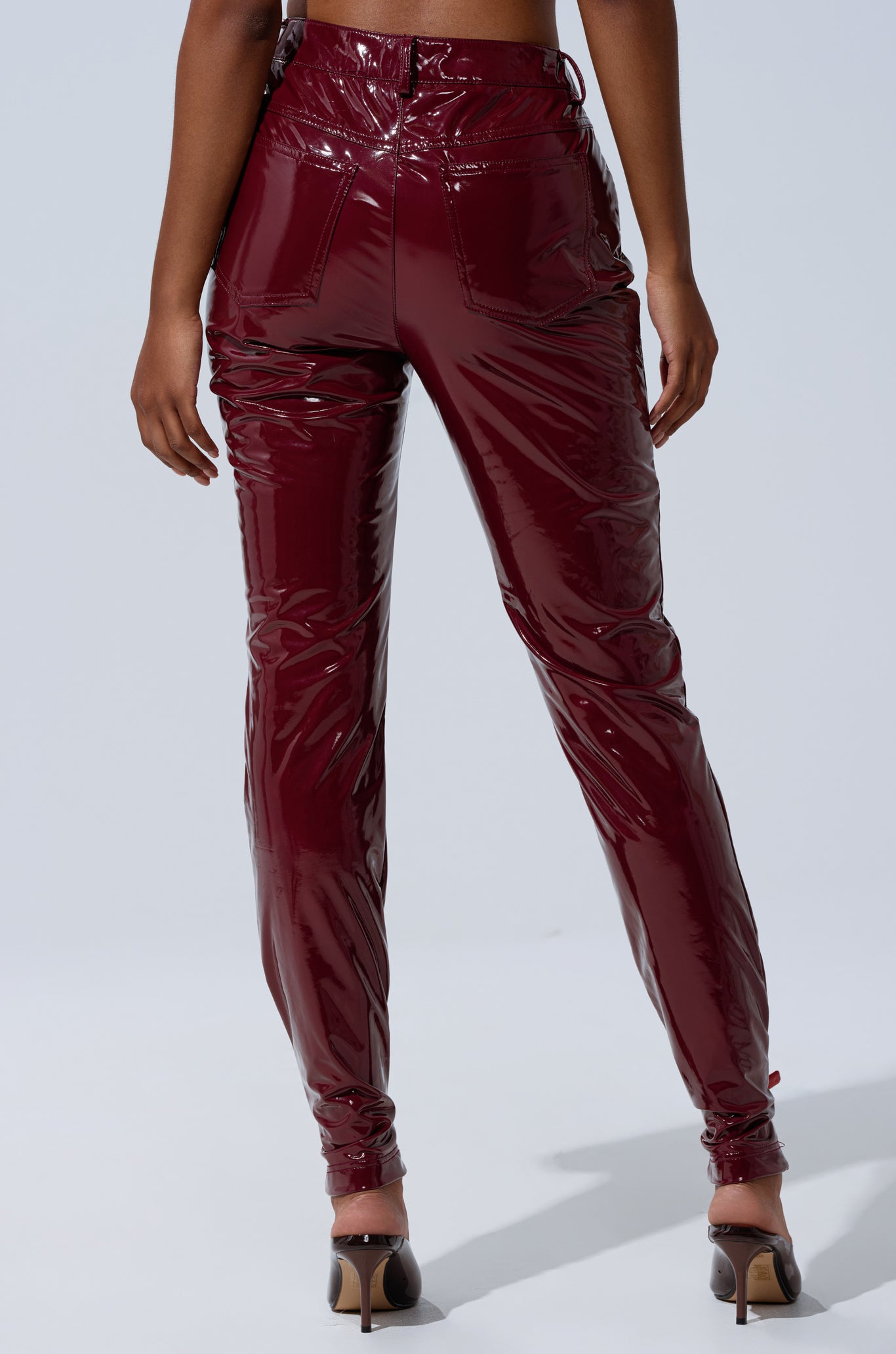 ON FIRE FAUX LEATHER LEGGING – AKIRA