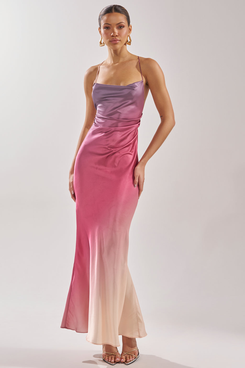 PRETTY WOMAN MAUVE MAXI DRESS – AKIRA