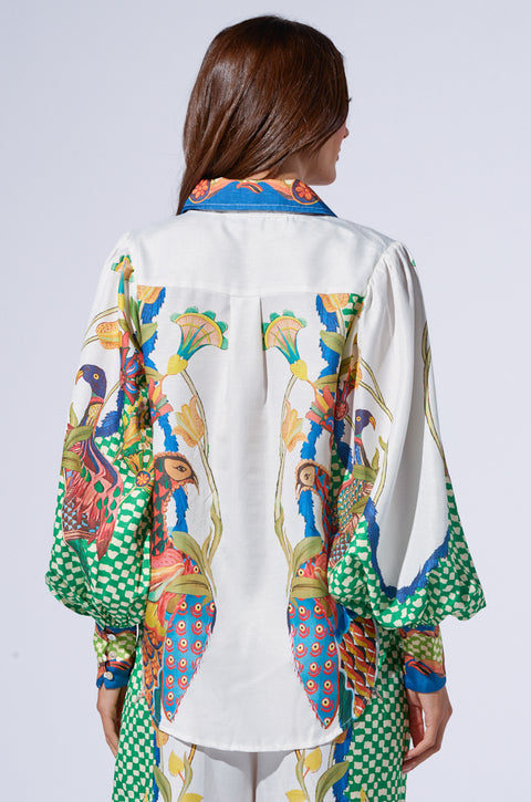 WALK THIS WAY PRINTED TOP – AKIRA