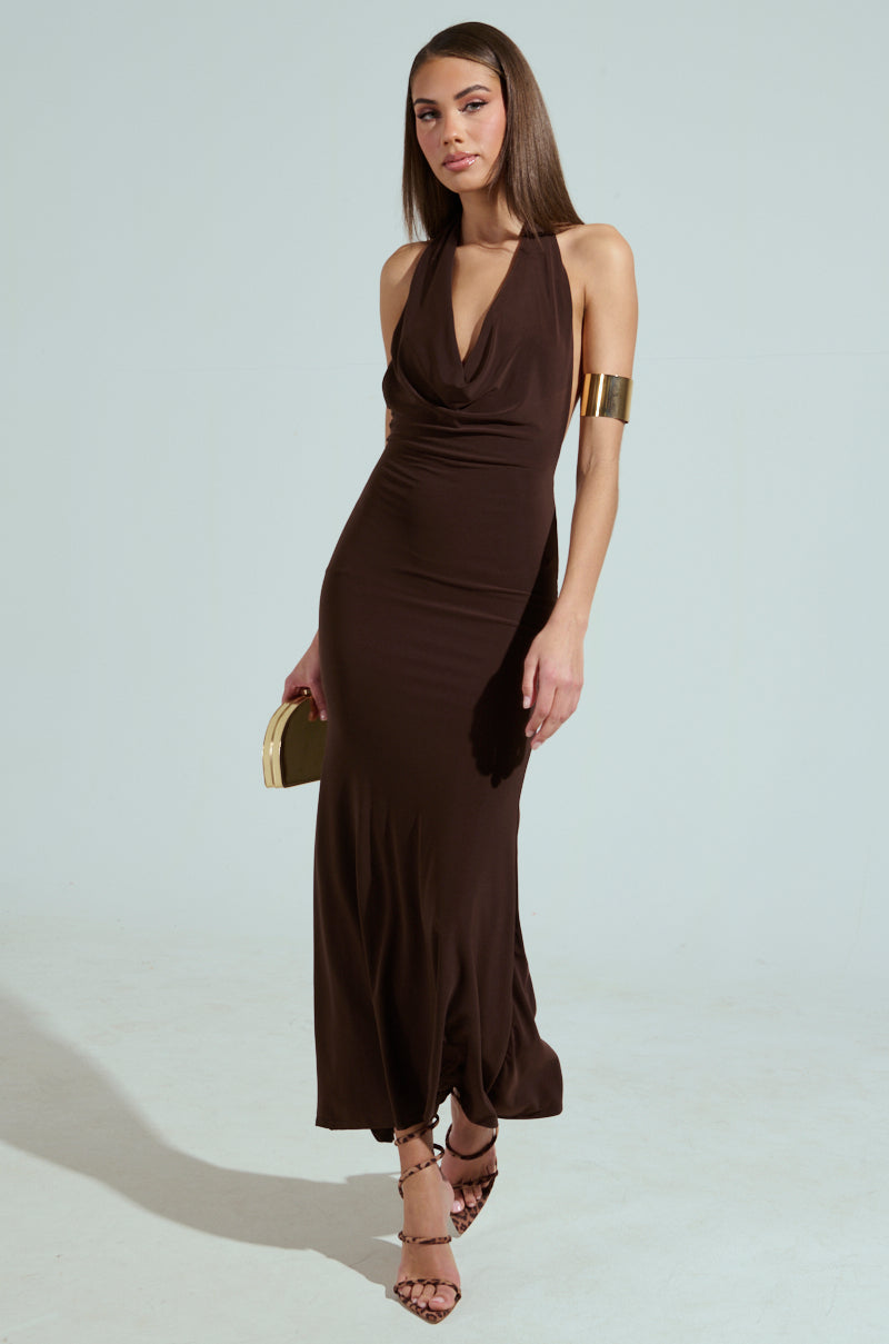 DRIP DRIP SLINKY MAXI DRESS – AKIRA
