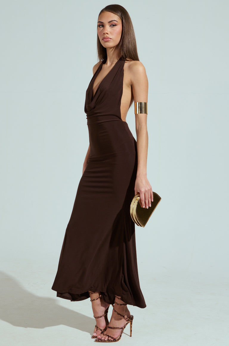 DRIP DRIP SLINKY MAXI DRESS – AKIRA