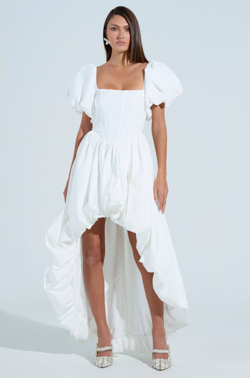 SOFIA POPLIN HIGH LOW MINI DRESS – AKIRA