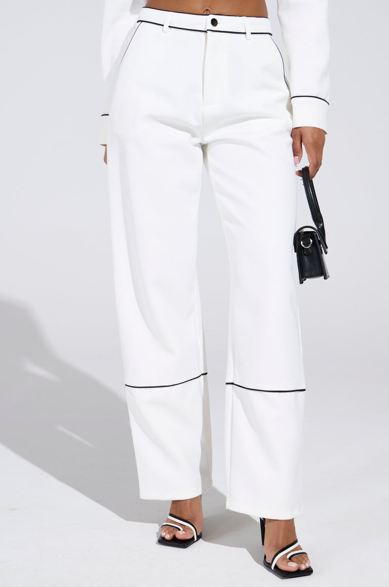 LISA CUFFED WOVEN PANT – AKIRA