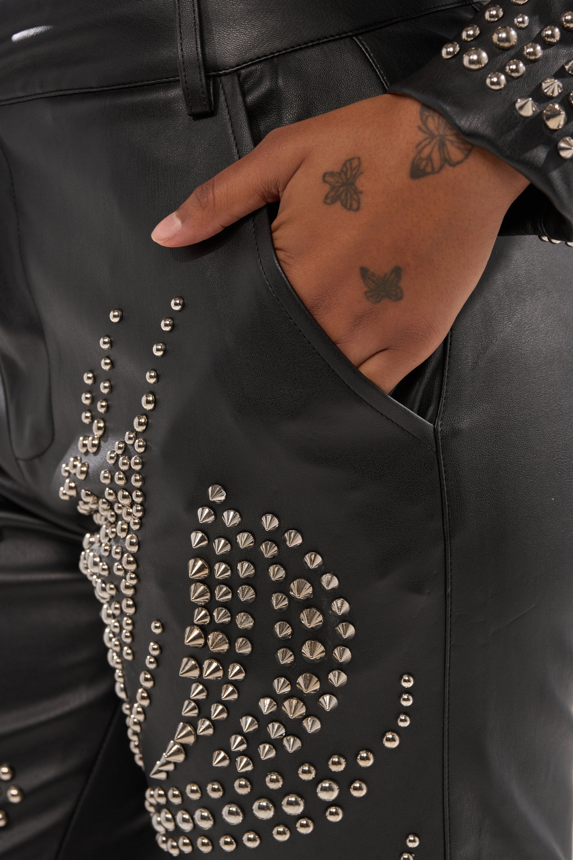 GONE BAD STUDDED PANT – AKIRA