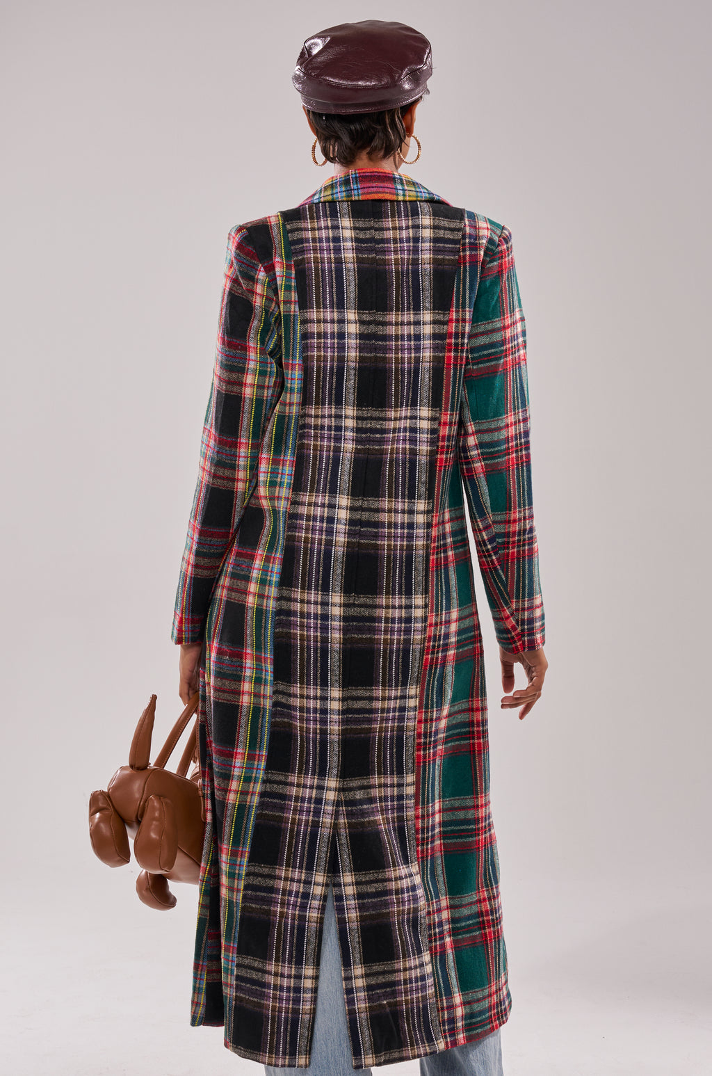 TALK TO ME NICE PATCHWORK TRENCH – AKIRA