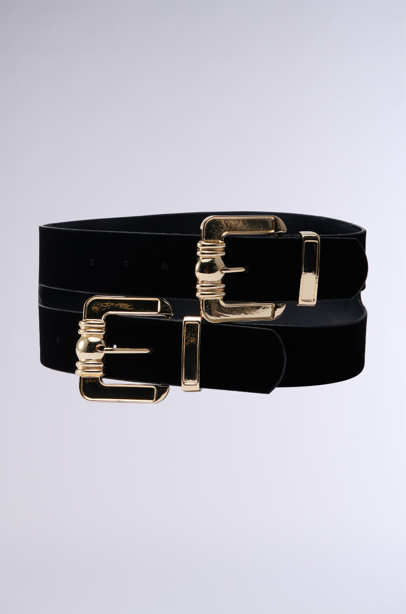 REGENCY VELVET BELT – AKIRA