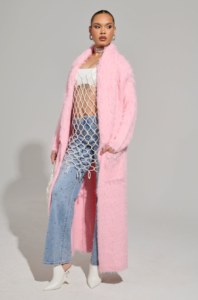 DO NOT DISTURB EMBELLISHED LONG CARDIGAN – AKIRA