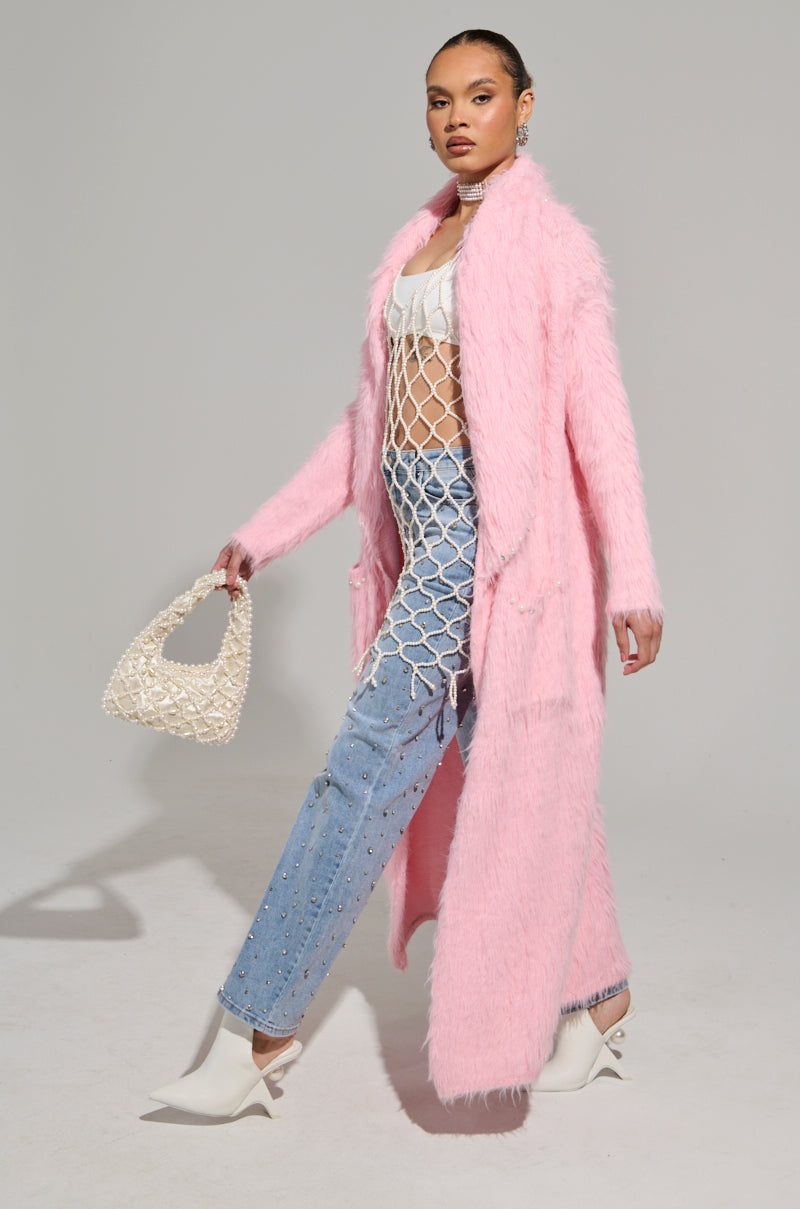 DO NOT DISTURB EMBELLISHED LONG CARDIGAN – AKIRA