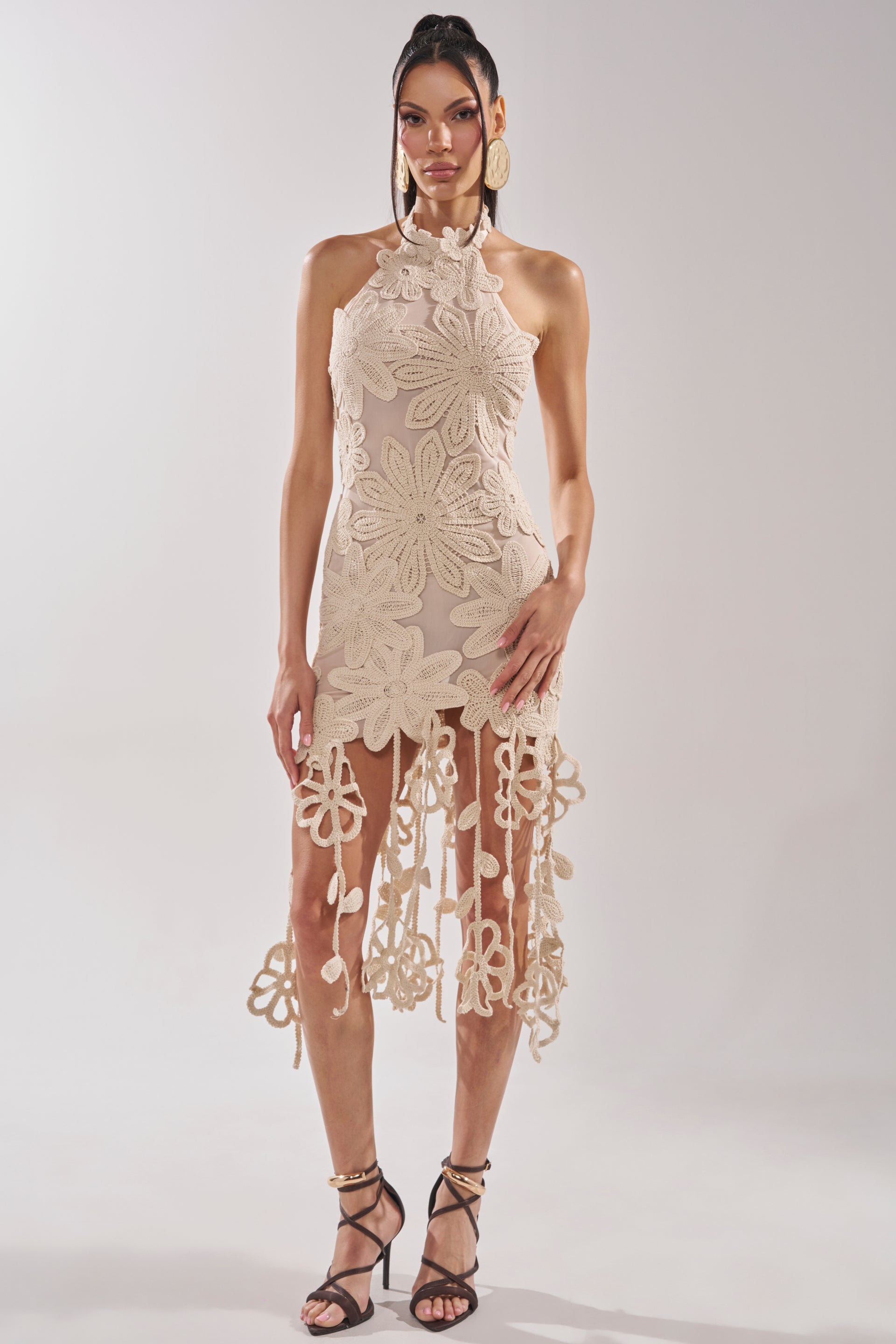 CELINE FLORAL MIDI DRESS – AKIRA