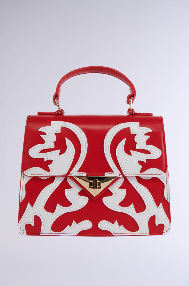 ARIZONA RED WESTERN PURSE – AKIRA