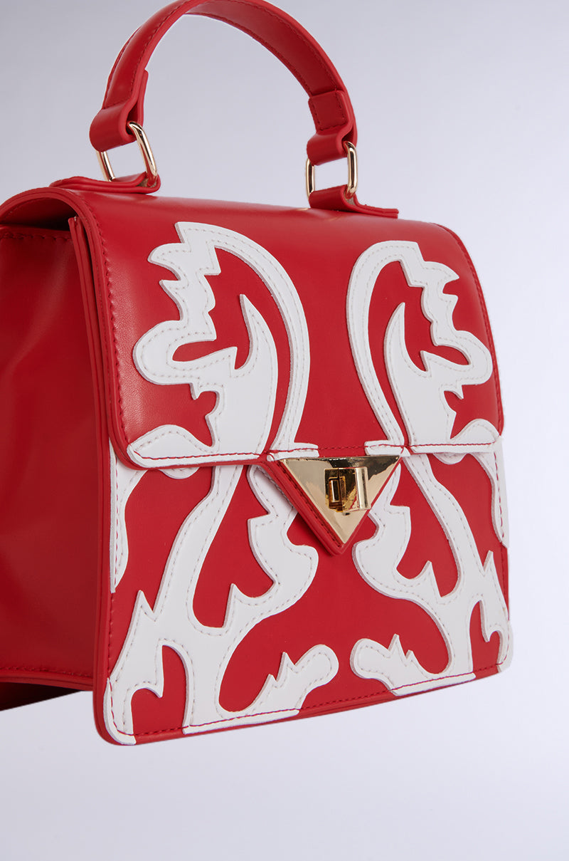 ARIZONA RED WESTERN PURSE – AKIRA