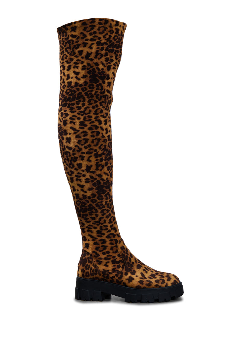 AZALEA WANG ALORA LEOPARD BOOT – AKIRA