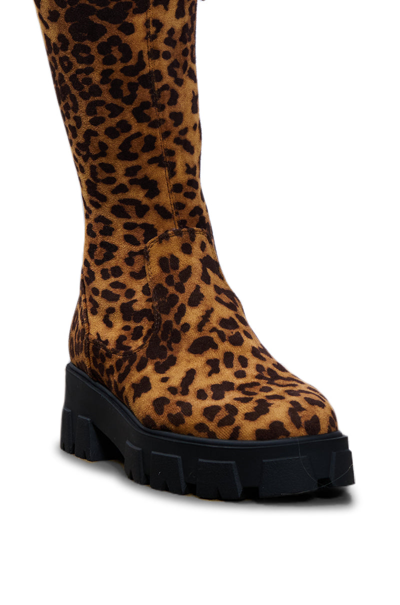 AZALEA WANG ALORA LEOPARD BOOT – AKIRA