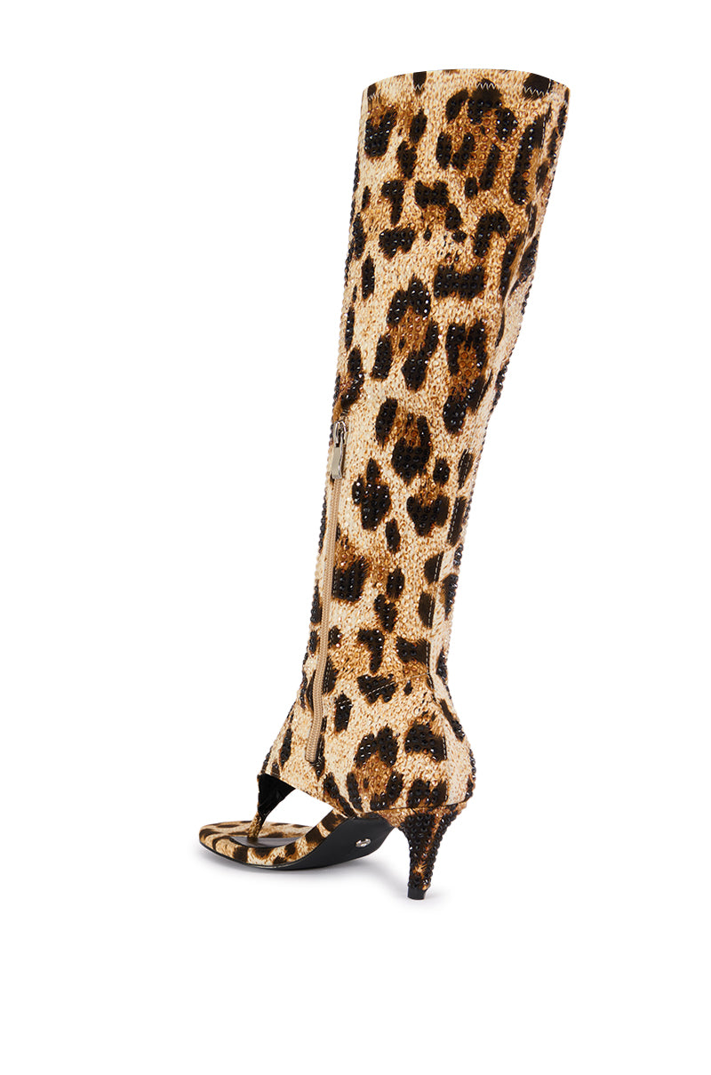 AZALEA WANG CECILE LEOPARD SANDAL – AKIRA