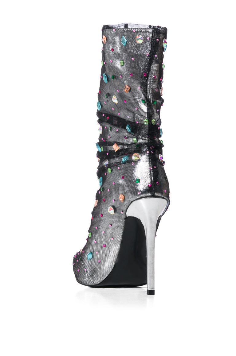 AZALEA WANG LIORA BLACK GEM BOOTIE – AKIRA