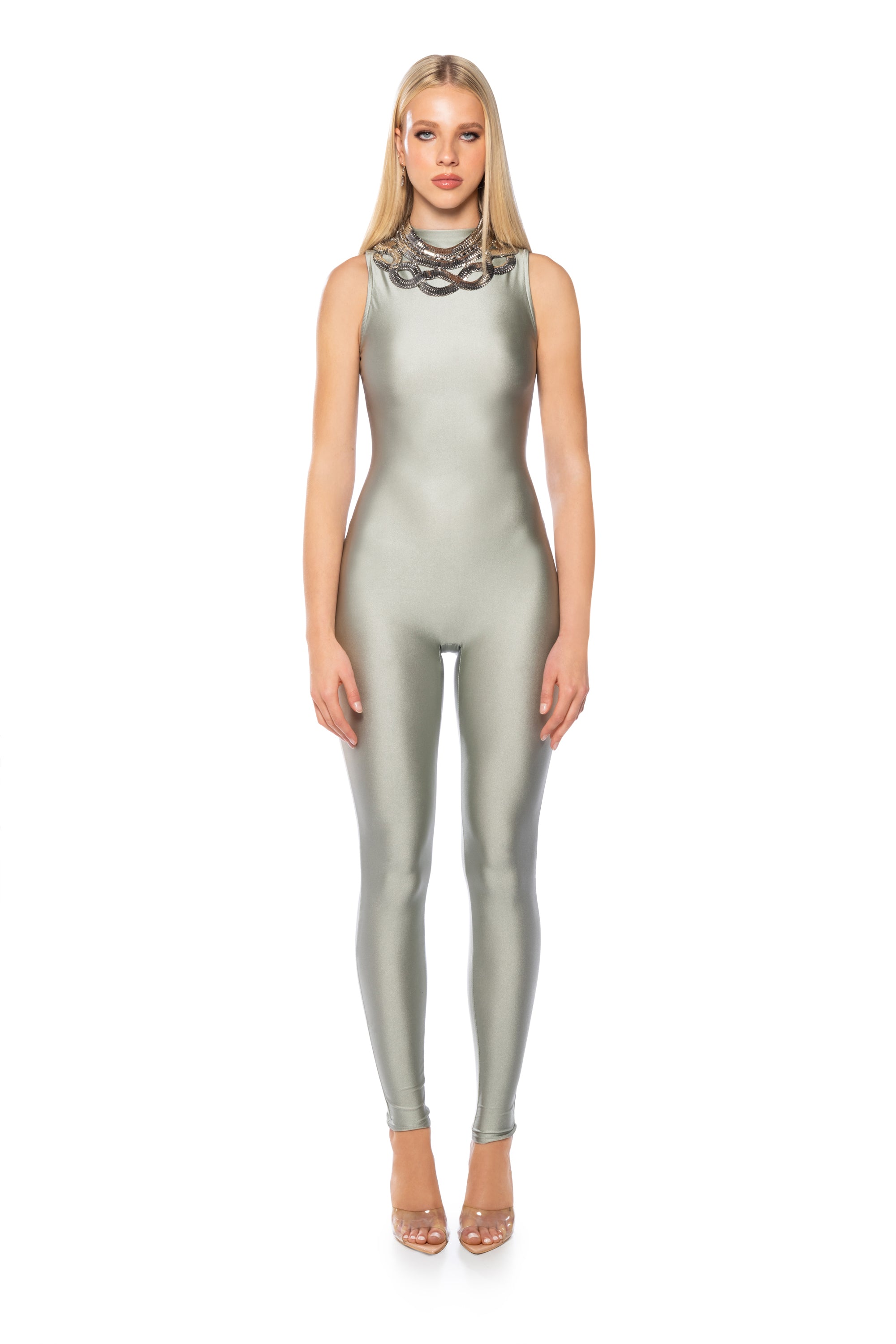 THE CASSIE SLEEVELESS SLINKY JUMPSUIT – AKIRA
