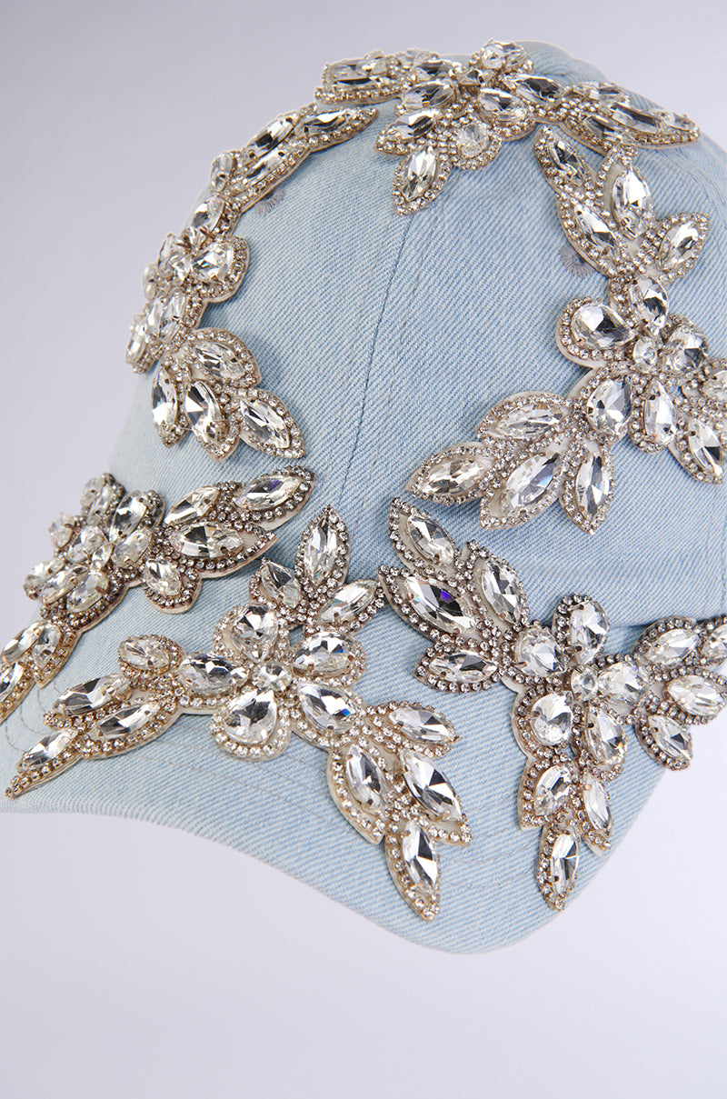 DENIM AND DIAMONDS BLING HAT – AKIRA