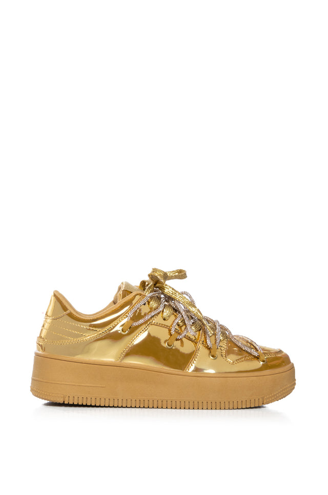 EDEN GOLD SNEAKER – AKIRA