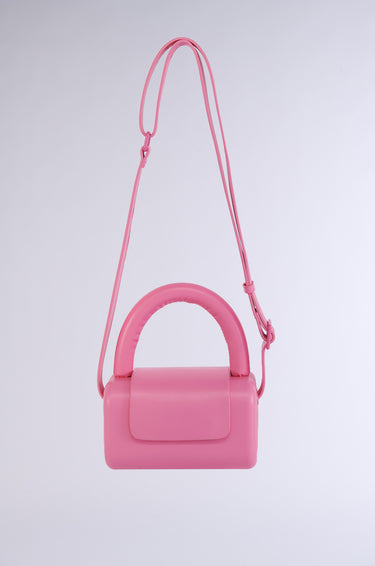 EVERLY HARDSHELL PINK FAUX LEATHER PURSE – AKIRA
