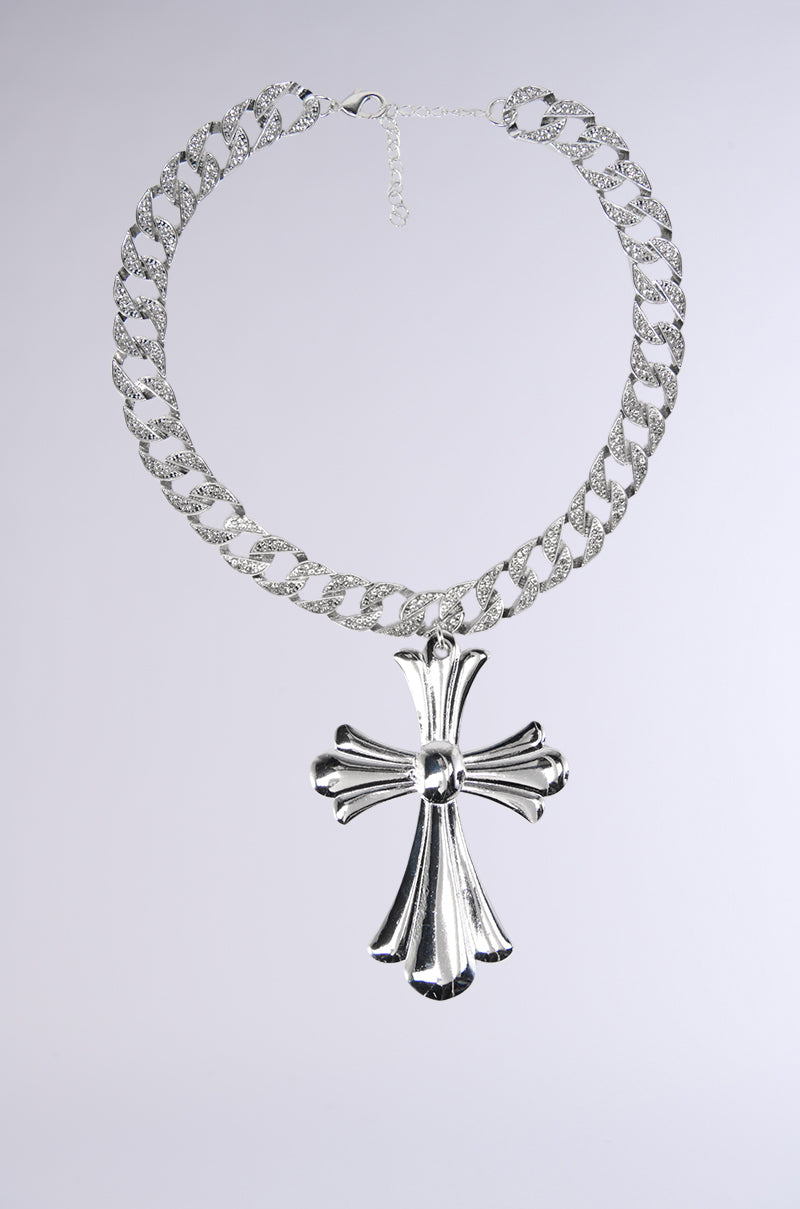 EVERYTHING CHROME NECKLACE – AKIRA