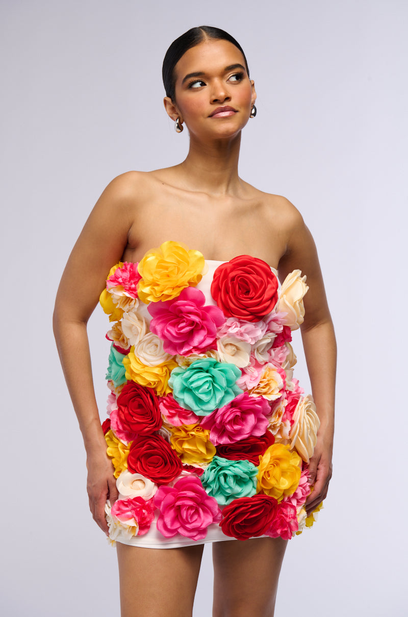 FLOWER POWER MINI DRESS – AKIRA