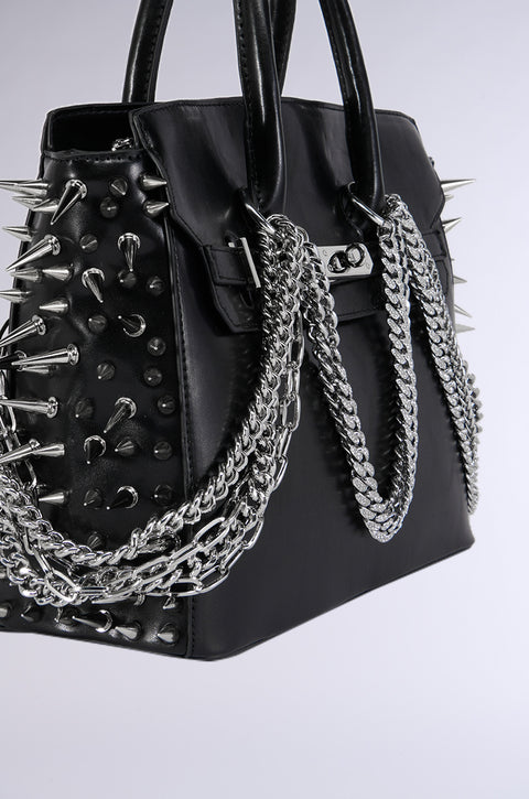 I BITE BACK EMBELLISHED TOTE – AKIRA