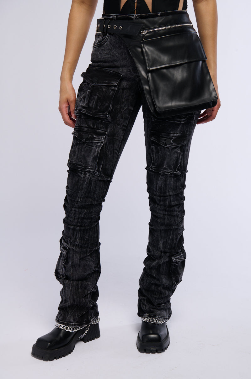 MATRIX HIGH RISE STACKED JEANS – AKIRA