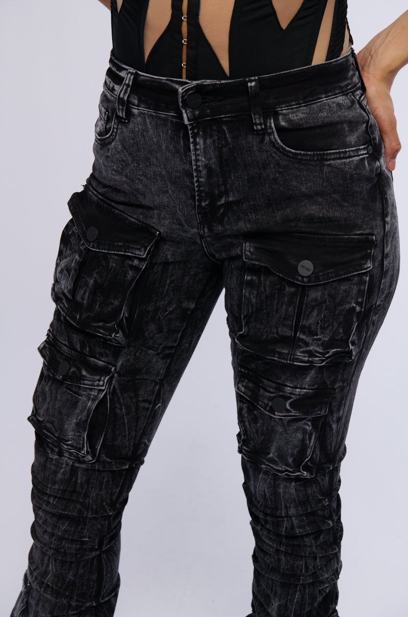 MATRIX HIGH RISE STACKED JEANS – AKIRA