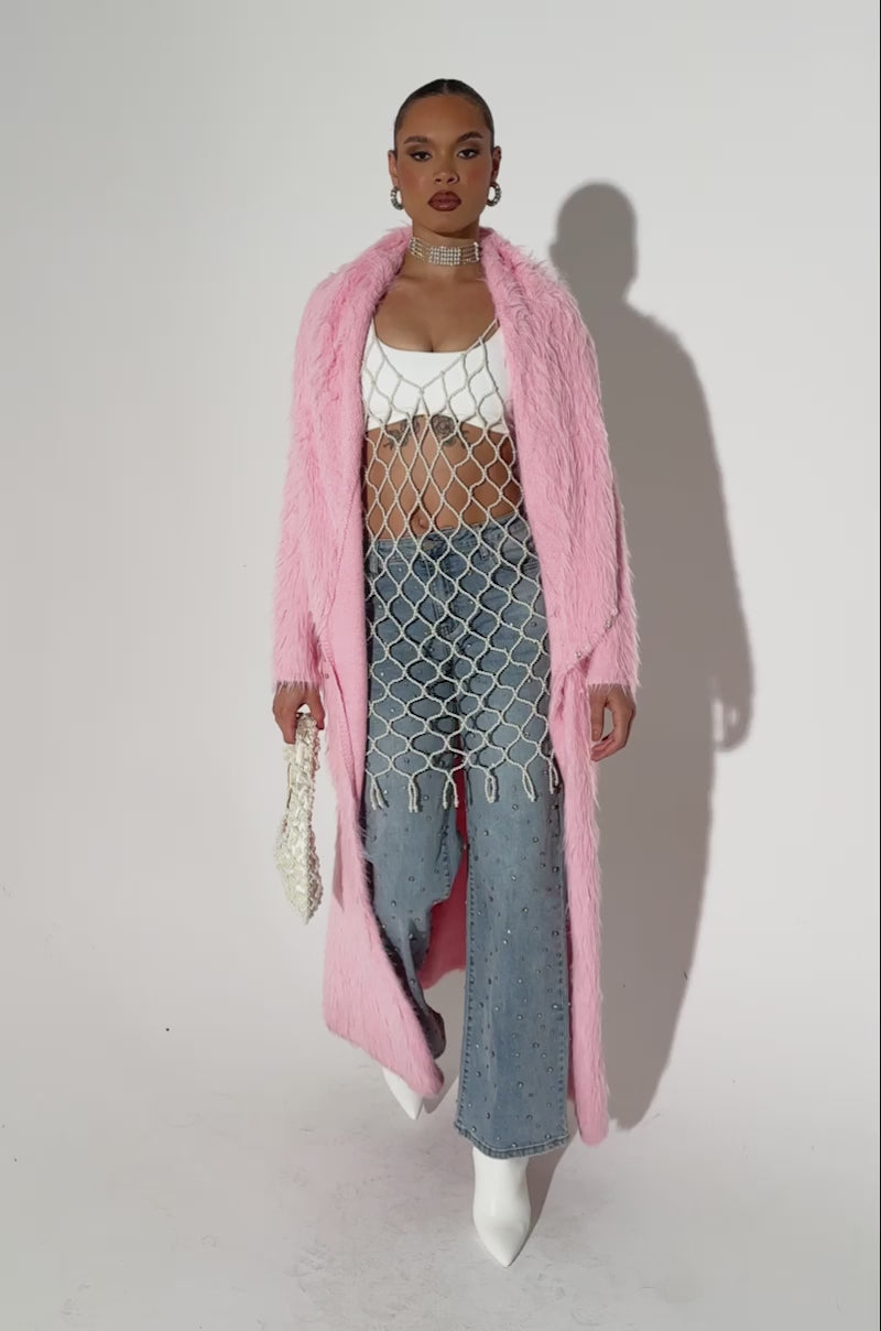 DO NOT DISTURB EMBELLISHED LONG CARDIGAN – AKIRA